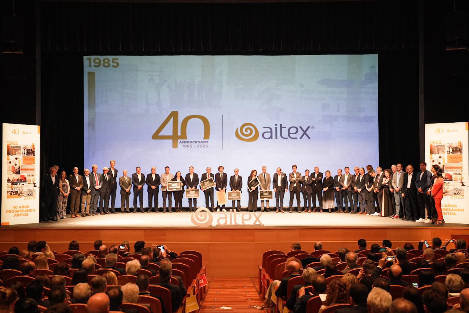 AITEX celebra 40 años rindiendo homenaje a su historia y a quienes la ...